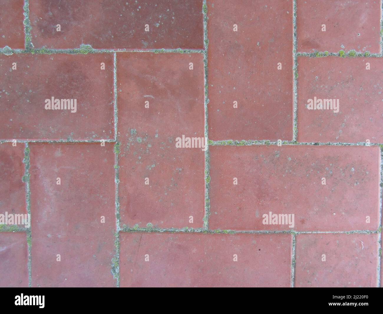 Old brick footpath background with copy space Stock Photo - Alamy