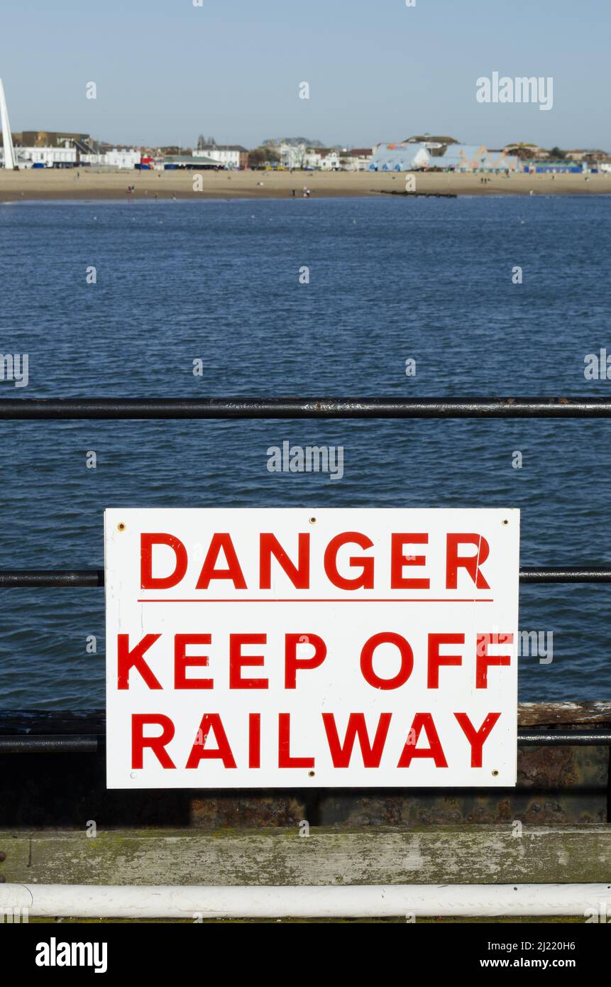 Keep off the railway hi-res stock photography and images - Alamy