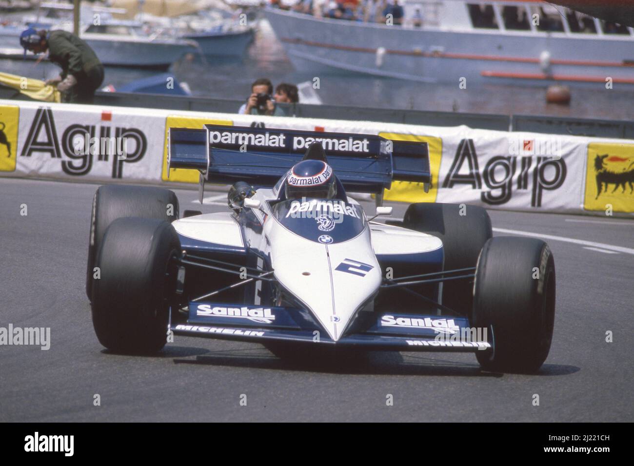 Teo Fabi (ITA) Brabham BT53 Bmw Stock Photo - Alamy