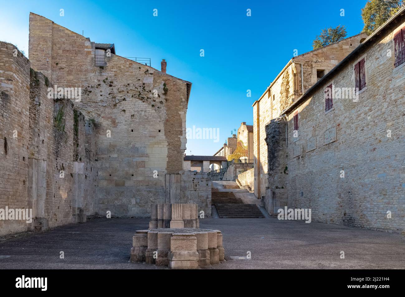 Cluny abbey, medieval monastery in Burgundy, France Stock Photo - Alamy