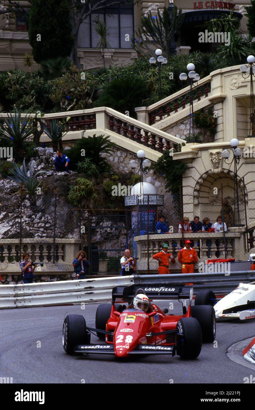 Rene Arnoux (FRA) Ferrari 126 C4 3rd position Stock Photo - Alamy