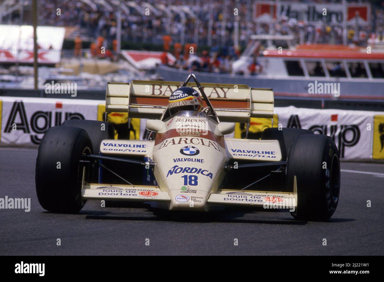 Thierry Boutsen (BEL) Arrows A7 Bmw Stock Photo - Alamy