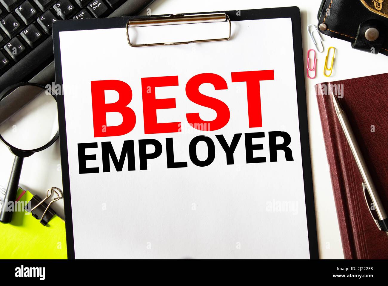 Word writing text The Best Employer. Business concept for created ...
