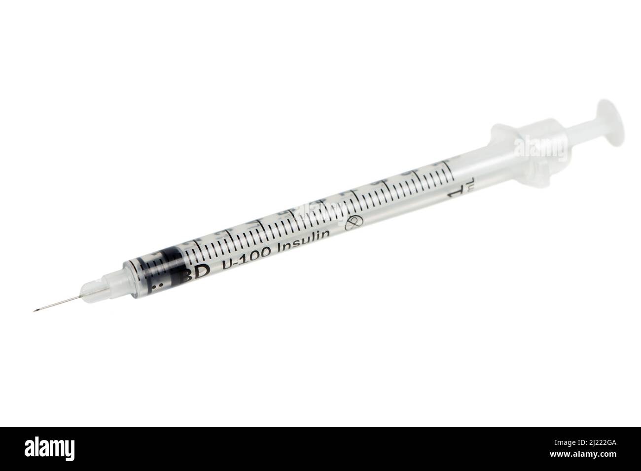 One Medical single use syringe with human insulin ready for injection ...