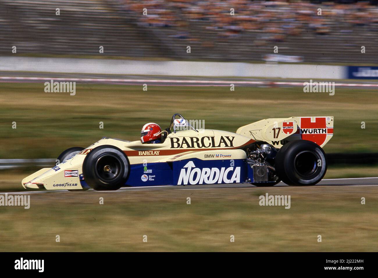 Marc Surer (CH) Arrows A7 Bmw Stock Photo - Alamy