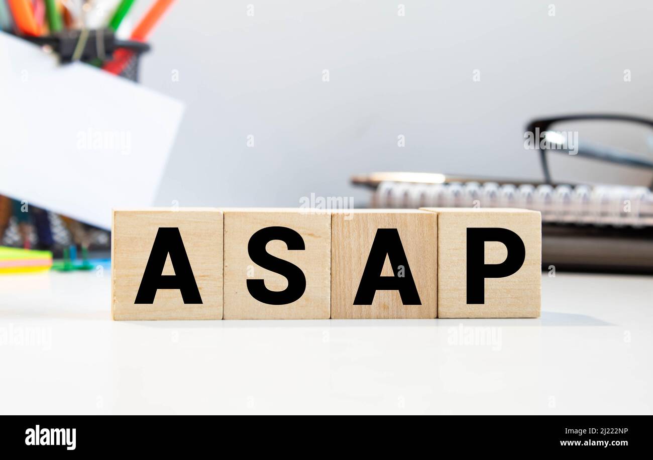 Urgent asap hi-res stock photography and images - Alamy