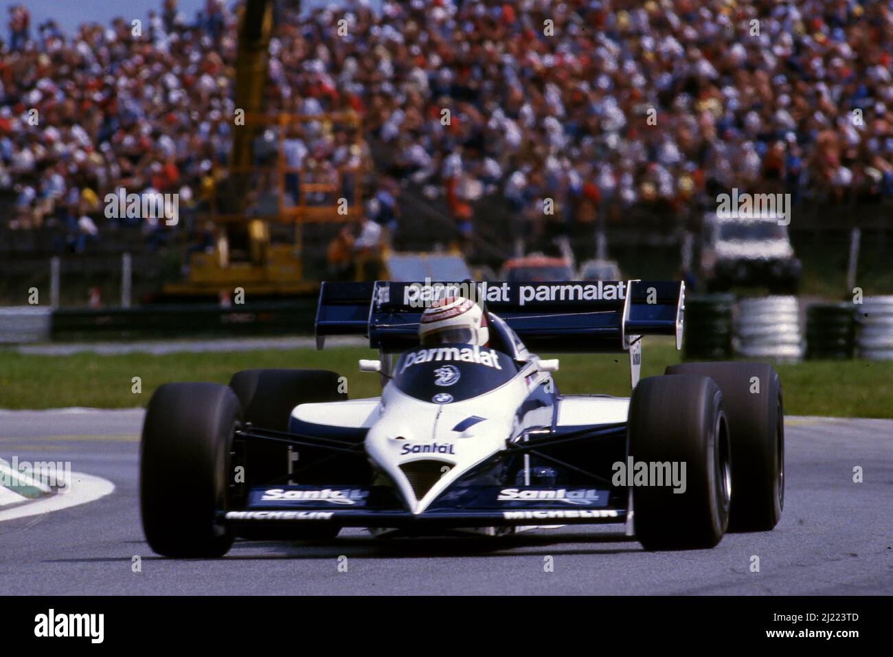 Nelson Piquet (BRA) Brabham BT53 Bmw 2nd position Stock Photo - Alamy