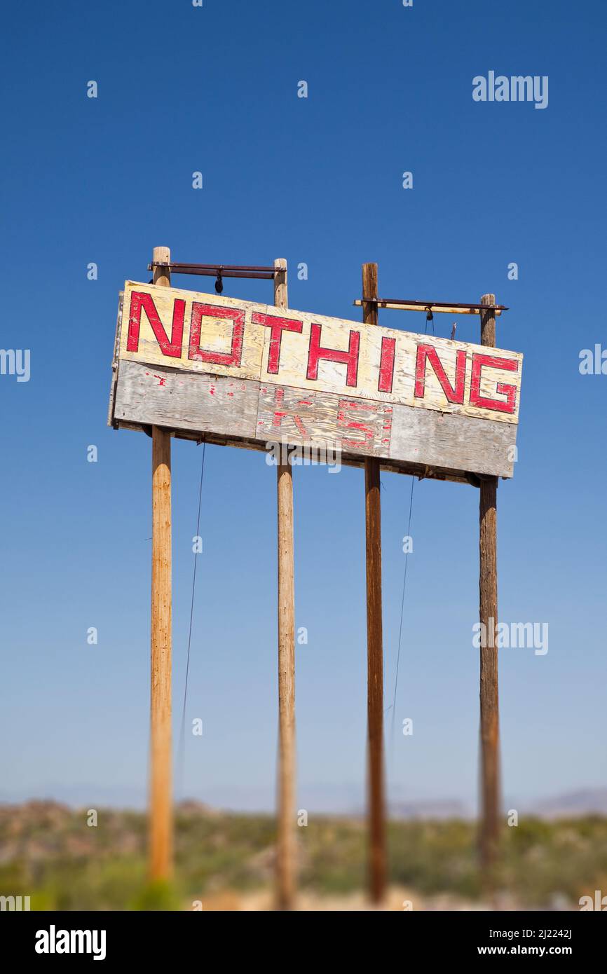 Nothing arizona hi-res stock photography and images - Alamy
