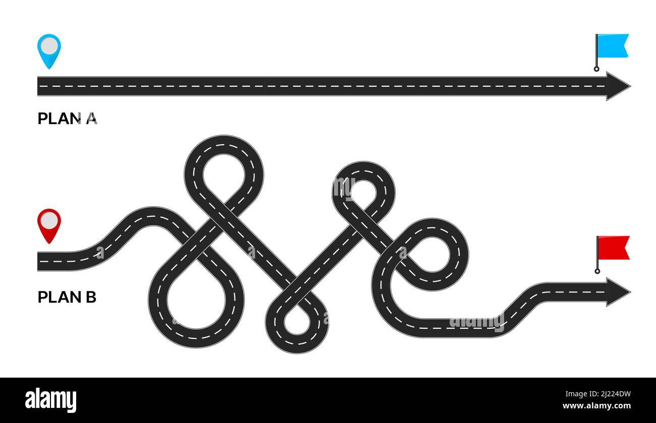 Expectation and reality Stock Vector Images - Alamy