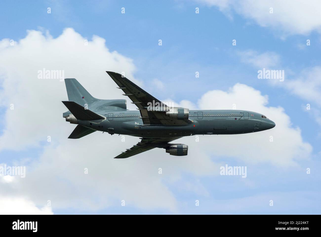 RAF, Royal Air Force Lockheed Tristar C2 tanker transport plane ...