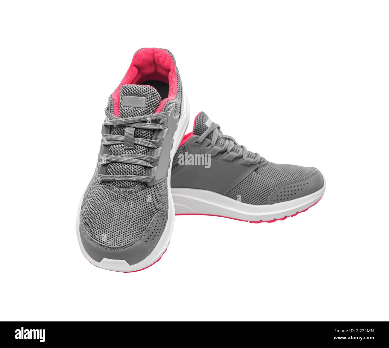 Stylish sneakers on a white background Stock Photo - Alamy