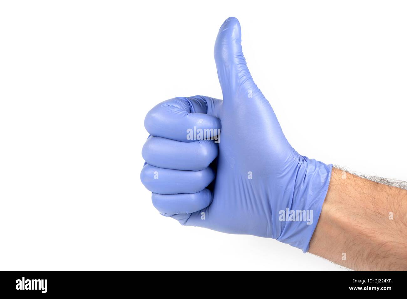 surgeon hand with thumb up after the successful surgery Stock Photo - Alamy