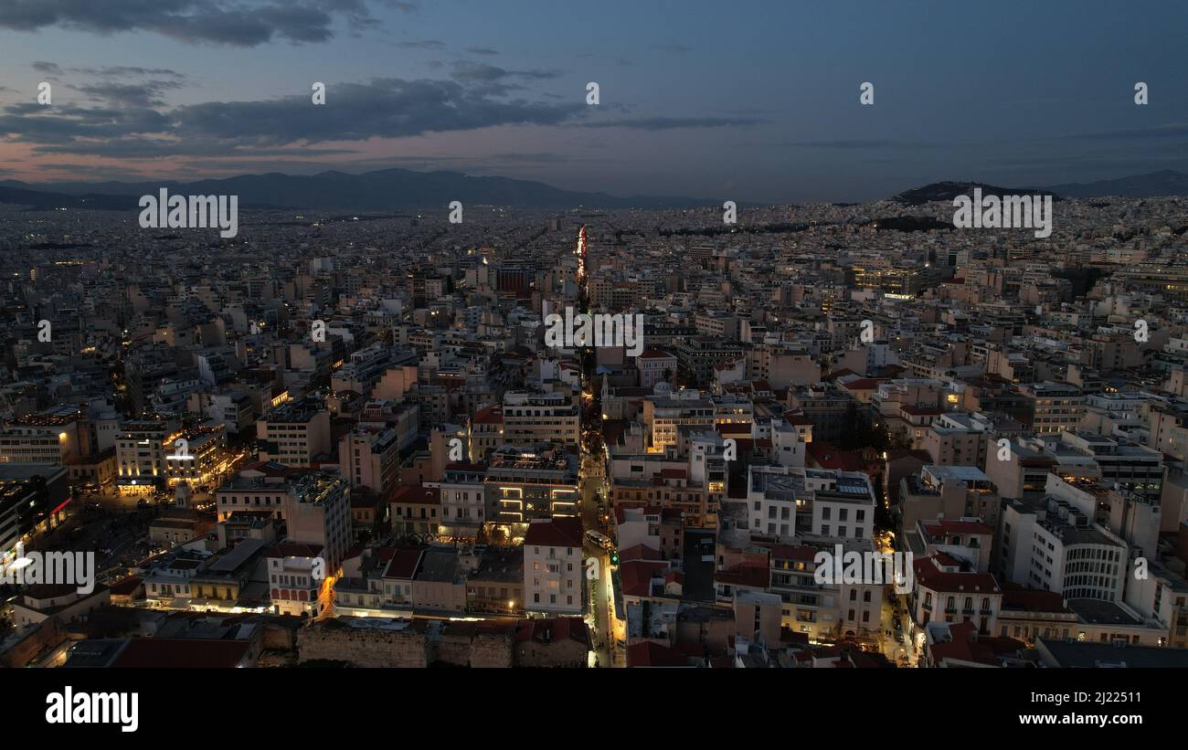 Aerial shot buildings city hi-res stock photography and images - Alamy