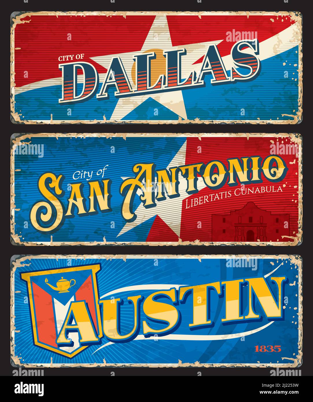 Welcome To Austin Postcard