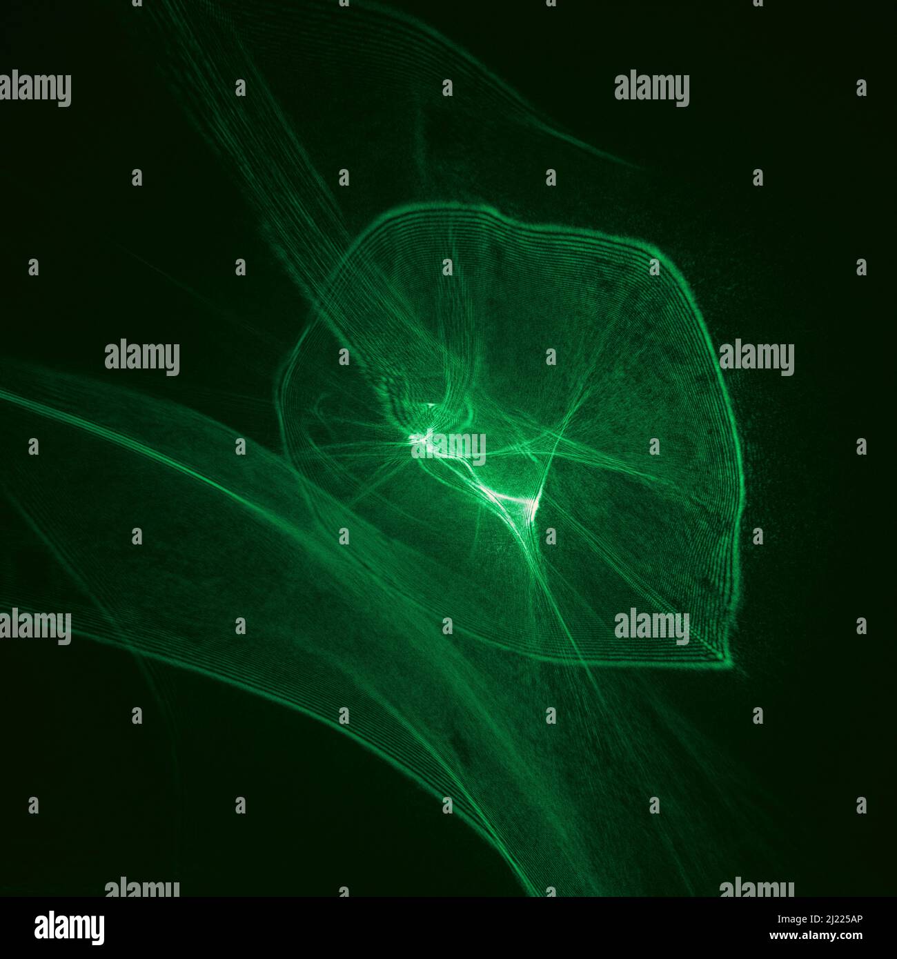 Abstract light pattern, long exposure of laser and LED light Stock ...