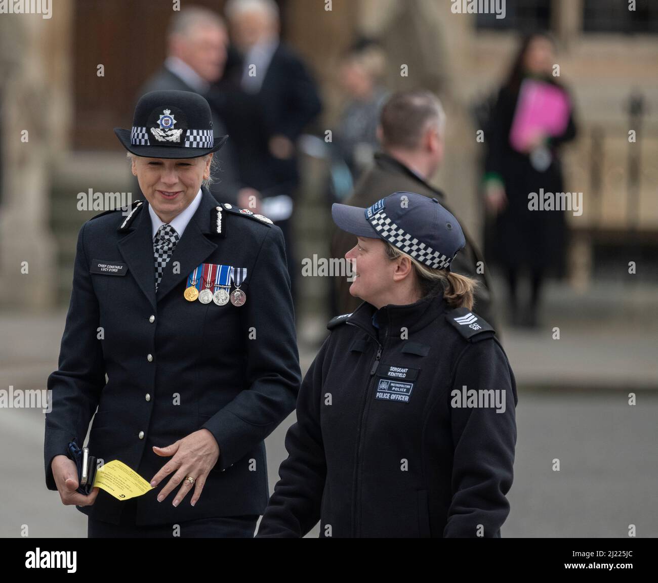 Lucy dorsi chief constable of british transport police hi-res stock ...