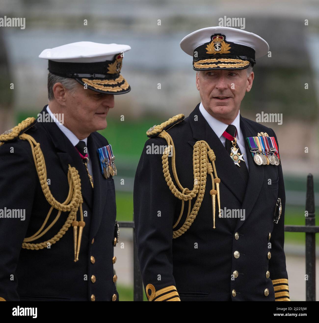 Westminster Abbey, London, UK. 29 March 2022. Guests among the 1800 who ...