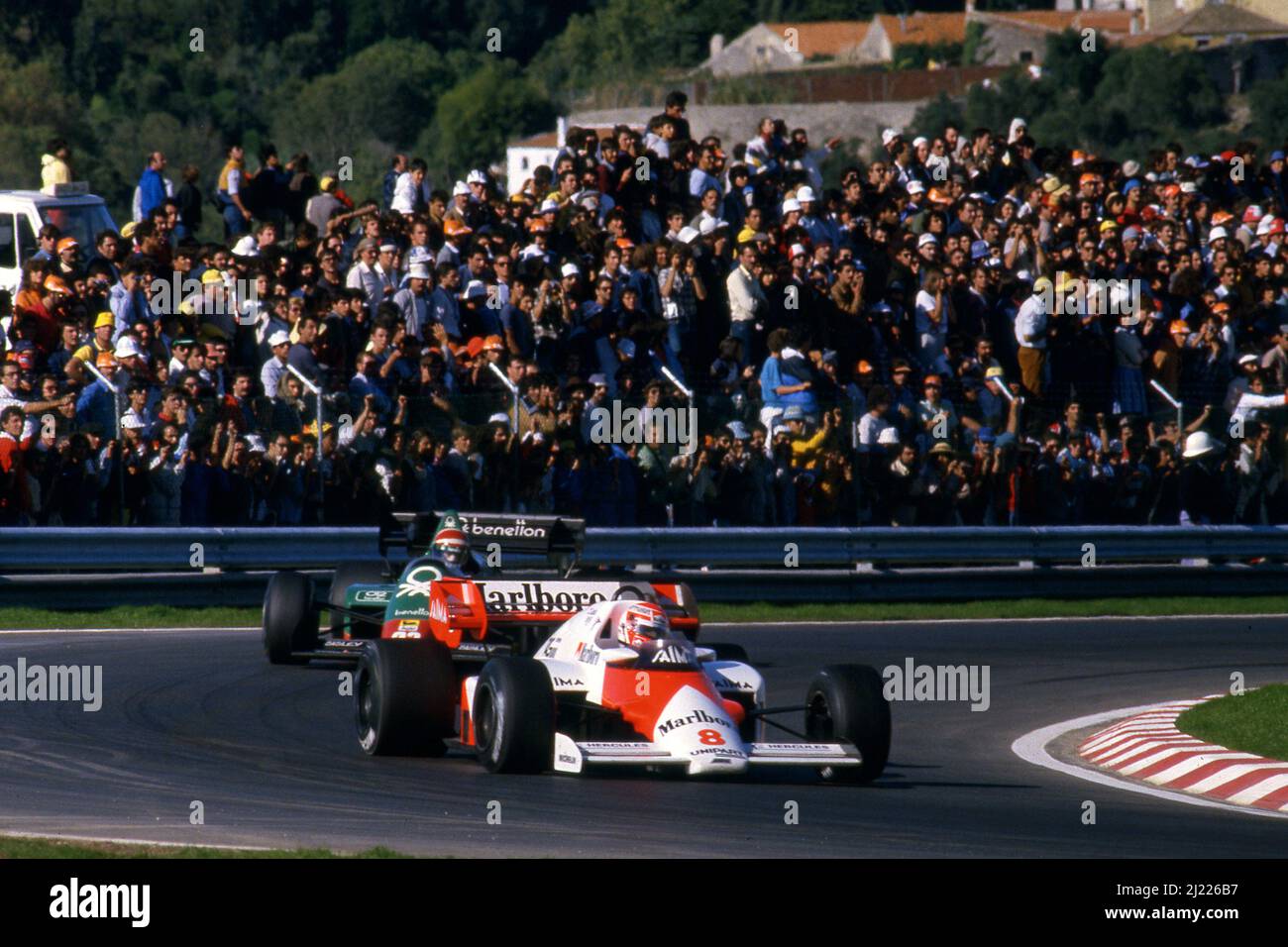 Niki Lauda (AUT) McLaren Mp4/2 Tag Porsche 2nd position and World ...