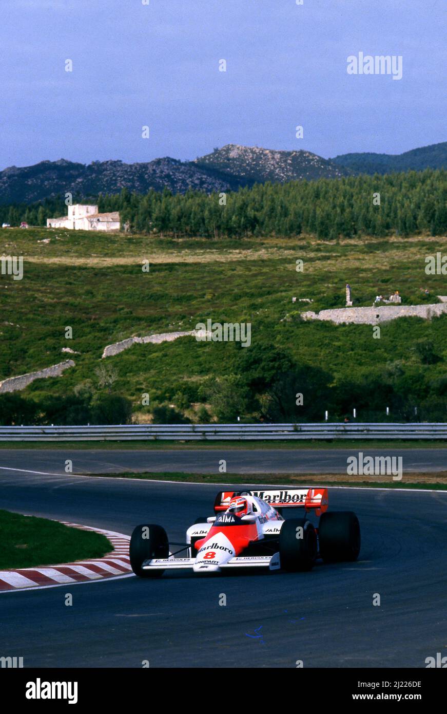 Niki Lauda (AUT) McLaren Mp4/2 Tag Porsche 2nd position and World ...