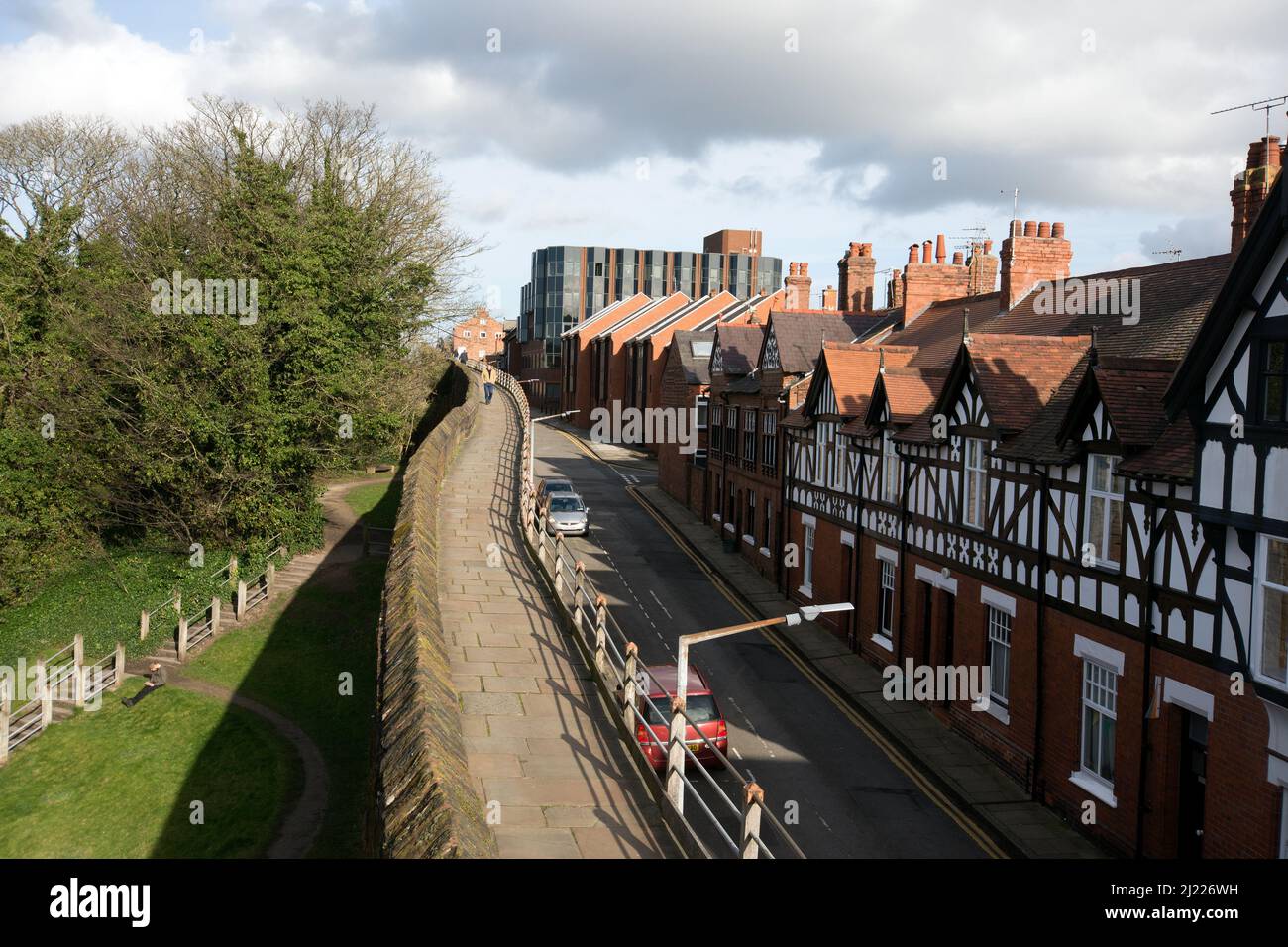 Started by the Romans and built to protect the city of Chester, the ...