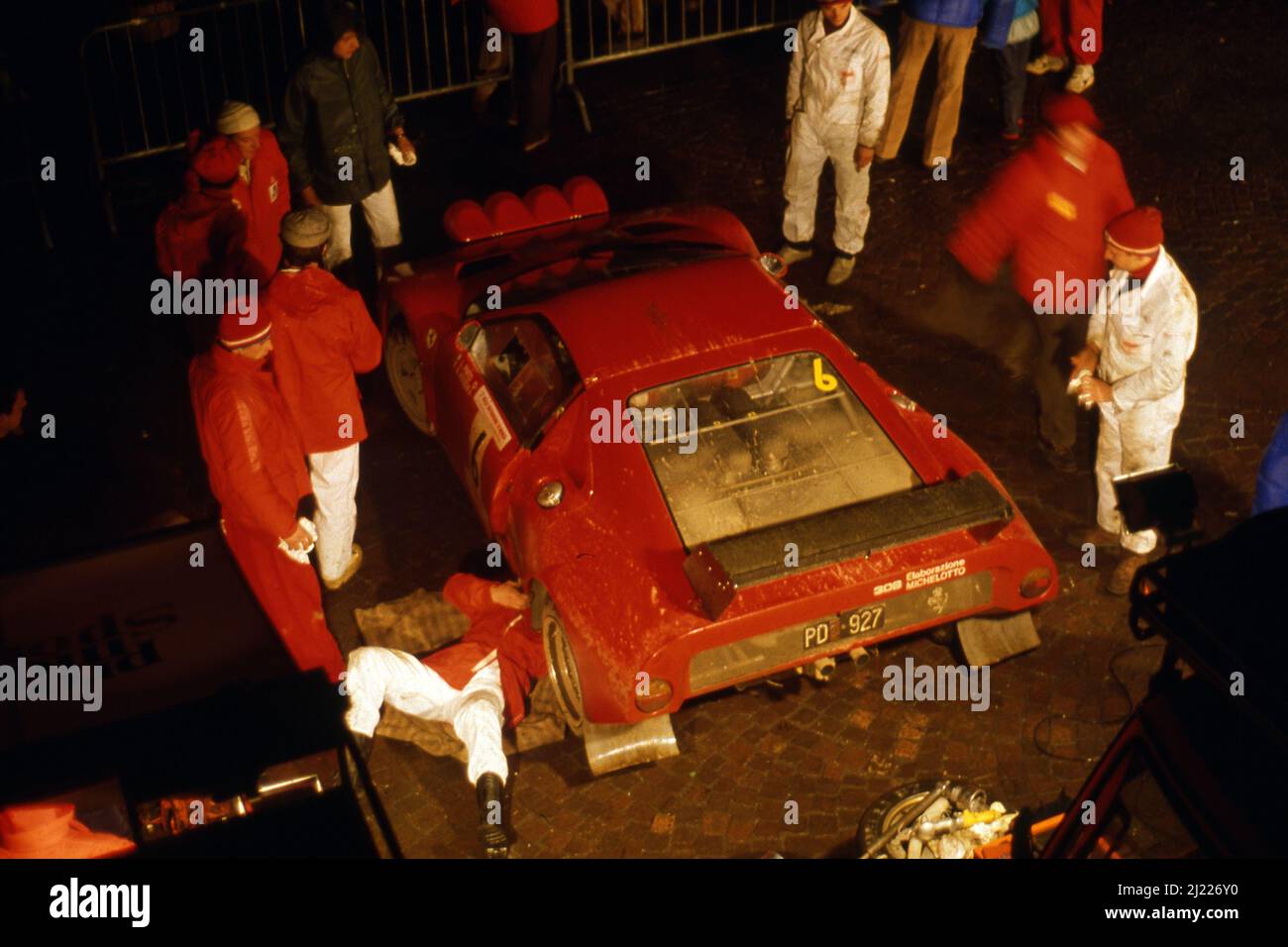 Raffaele Lele Pinto (ITA) Loris Roggia (ITA) Ferrari 308 Imsa GrSP Pro ...