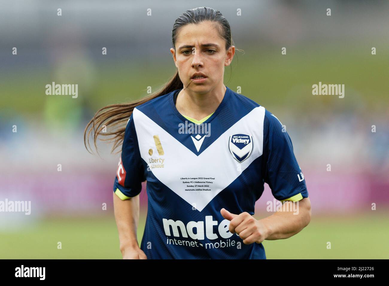 Alexandra Chidiac of Melbourne Victory seen during the A-League Womens ...
