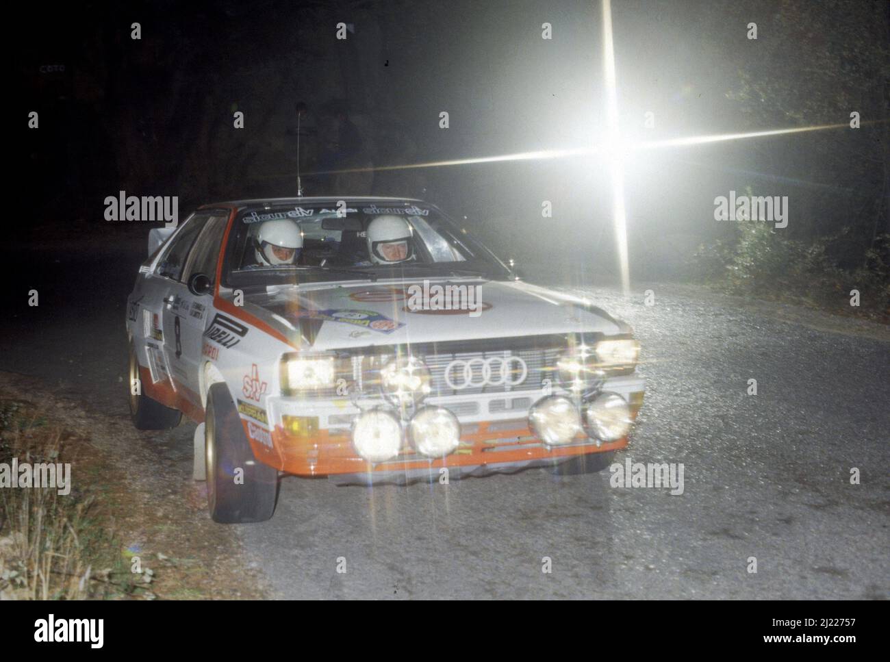 Michele Cinotto (ITA) Emilio Radaelli (ITA) Audi Quattro GrB Audi Sport ...