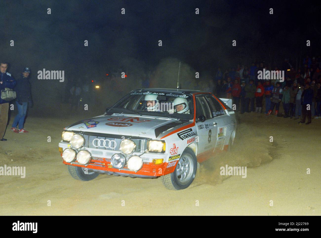 Michele Cinotto (ITA) Emilio Radaelli (ITA) Audi Quattro GrB Audi Sport ...