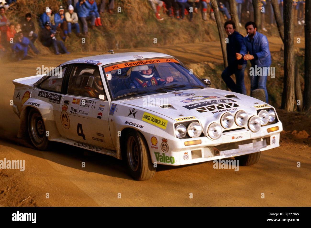 Salvador Servia (ESP) Jorge Sabater (ESP) Opel Manta 400 GrB Conrero ...