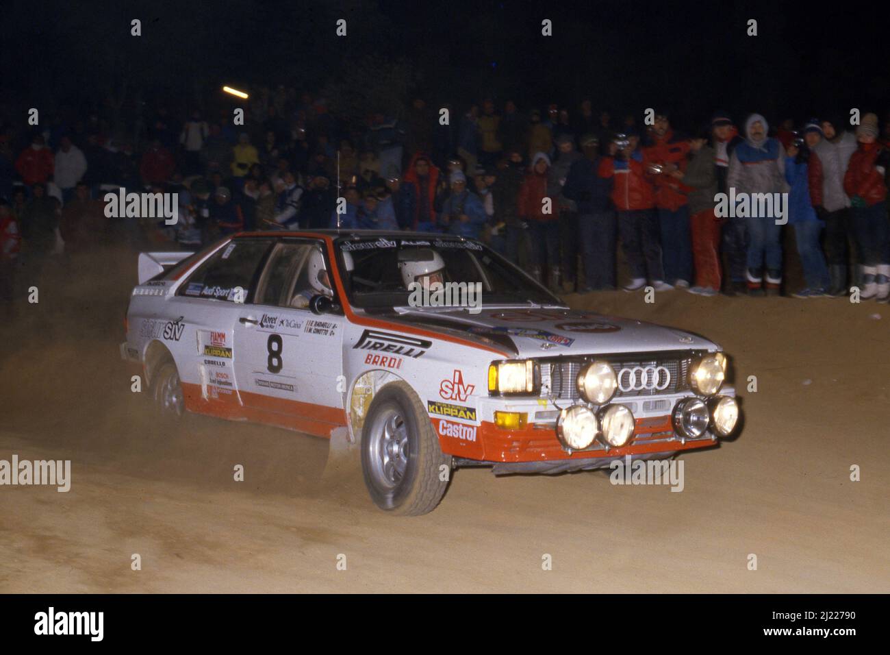 Michele Cinotto (ITA) Emilio Radaelli (ITA) Audi Quattro GrB Audi Sport ...
