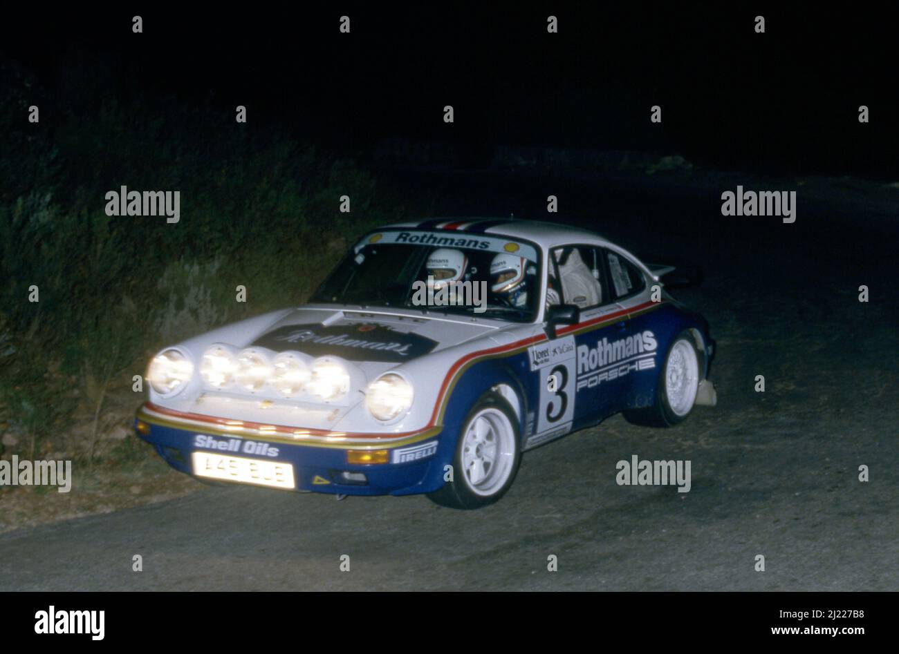 Henri Toivonen (FIN) Ian Grindrod (GBR) Porsche 911 SC RS GrB Rothmans ...
