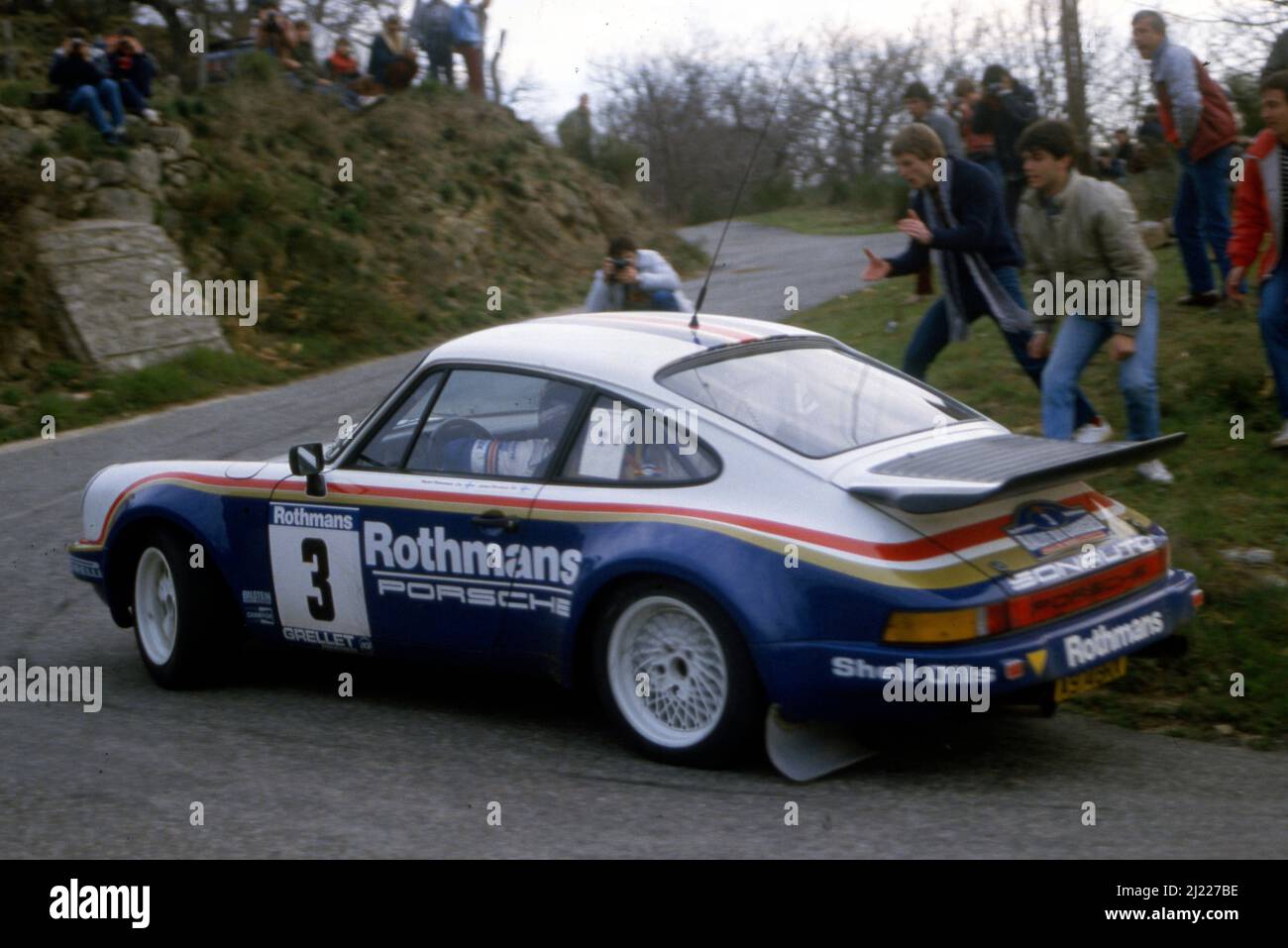 Henri Toivonen (FIN) Juha Piironen (FIN) Porsche 911 SC RS GrB Rothmans ...
