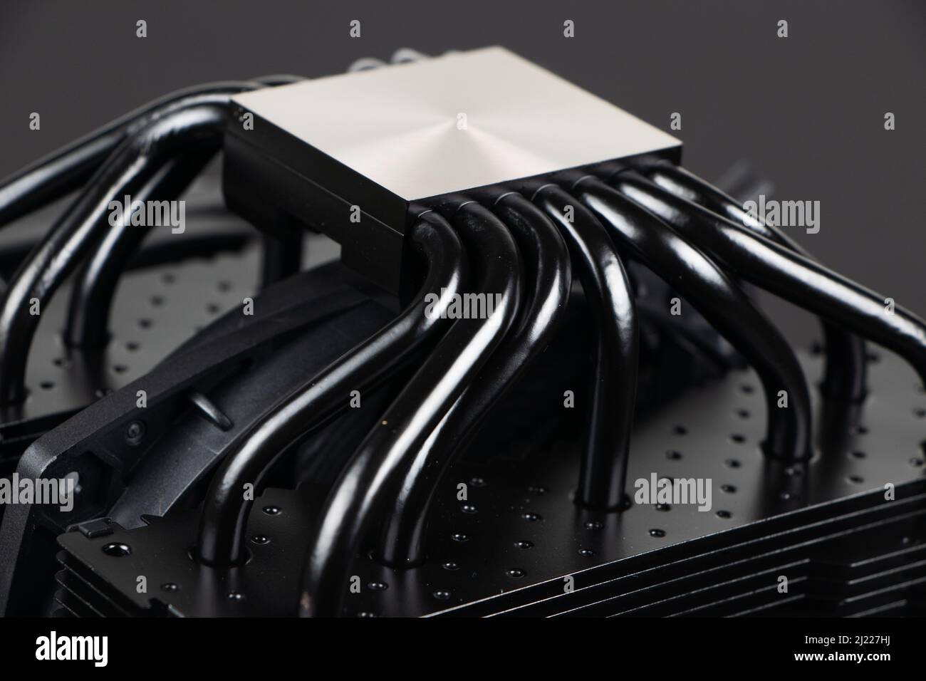 Cooler computer fan equipment. Technology design Stock Photo - Alamy