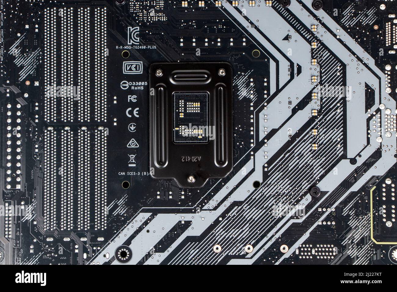 Mainboard Electronic computer background. logic board,cpu motherboard ...