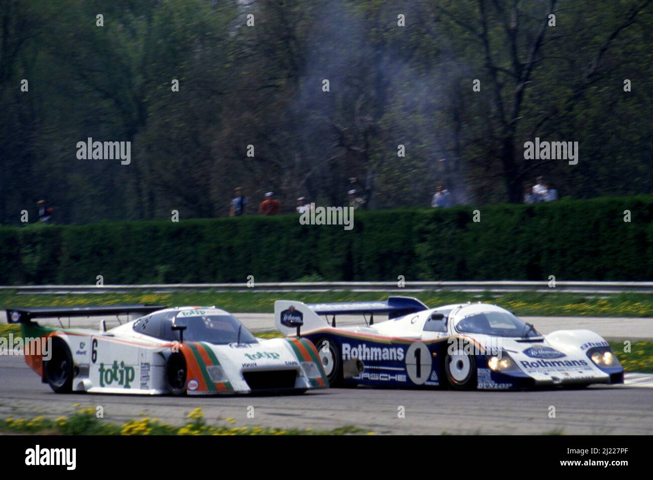 Giuseppe Beppe Gabbiani (ITA) Pierluigi Martini (ITA) Lancia Lc2 Gr C1 ...