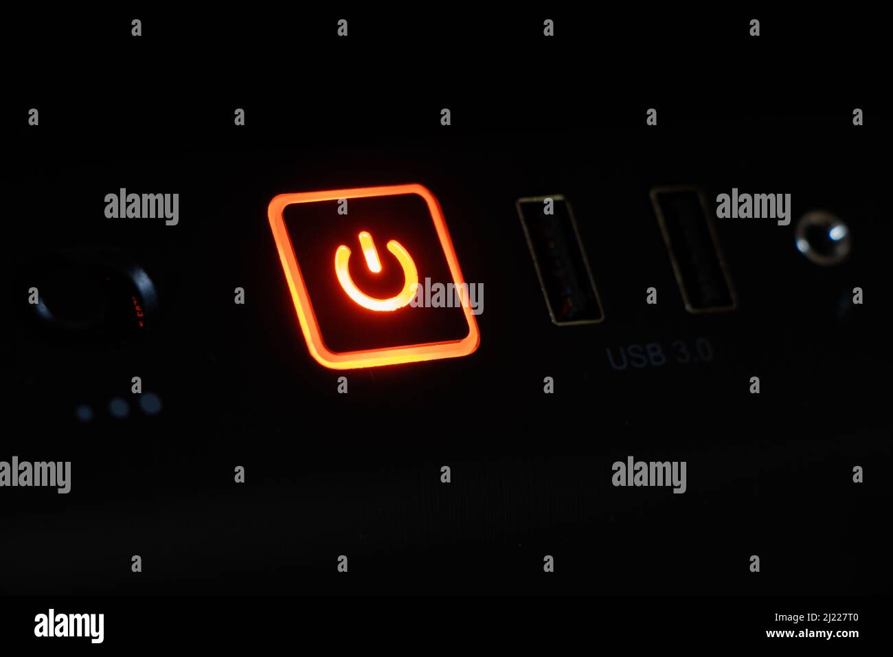 Computer, power button hi-res stock photography and images - Alamy