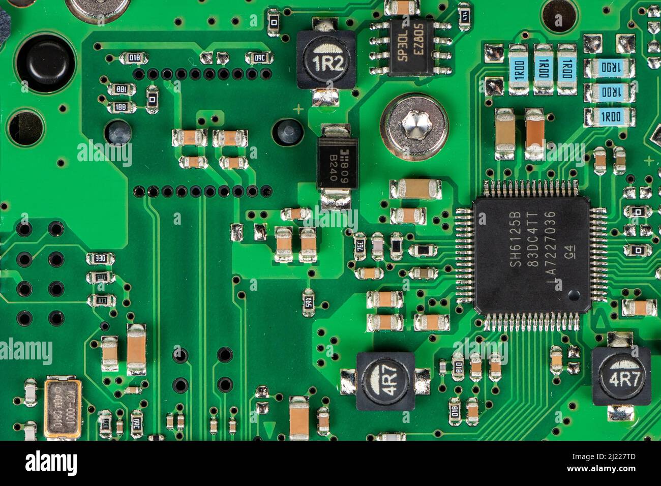 Microelectronics microelectronic circuit chips chip hi-res stock ...