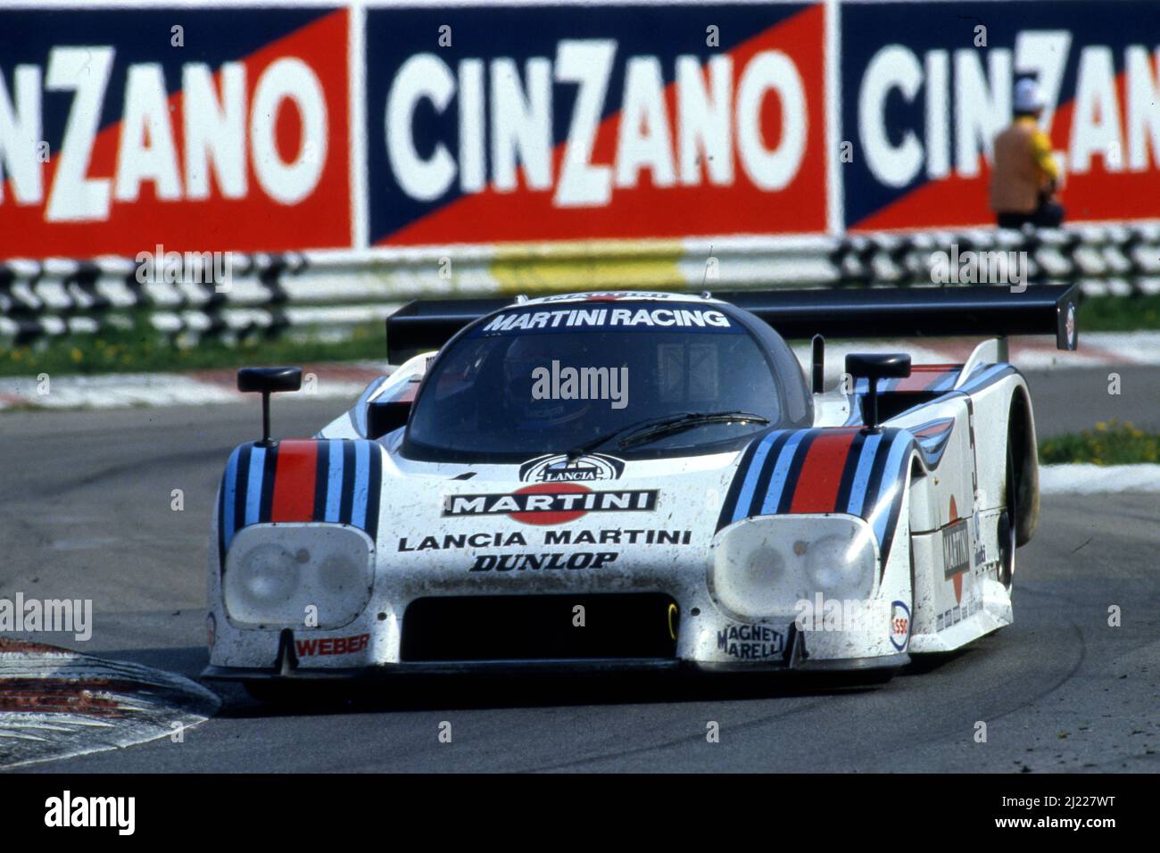 Paolo Barilla (ITA) Mauro Baldi (ITA) Lancia Lc2 GrC1 Martini Racing ...