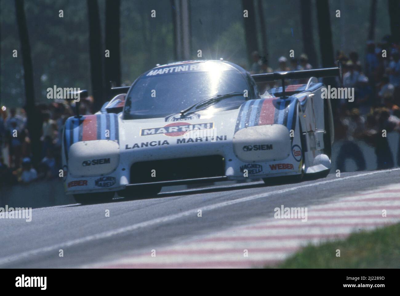 Paolo Barilla (ITA) Hans Heyer (GER) Mauro Baldi (ITA) Lancia Lc2 GrC1 ...