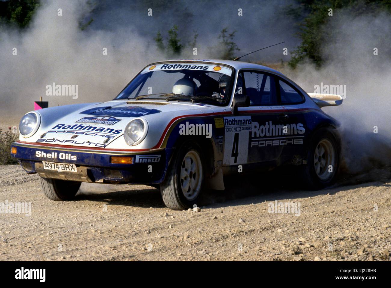 Henri Toivonen (FIN) Ian Grindrod (GBR) Porsche 911 SC RS GrB Rothmans ...