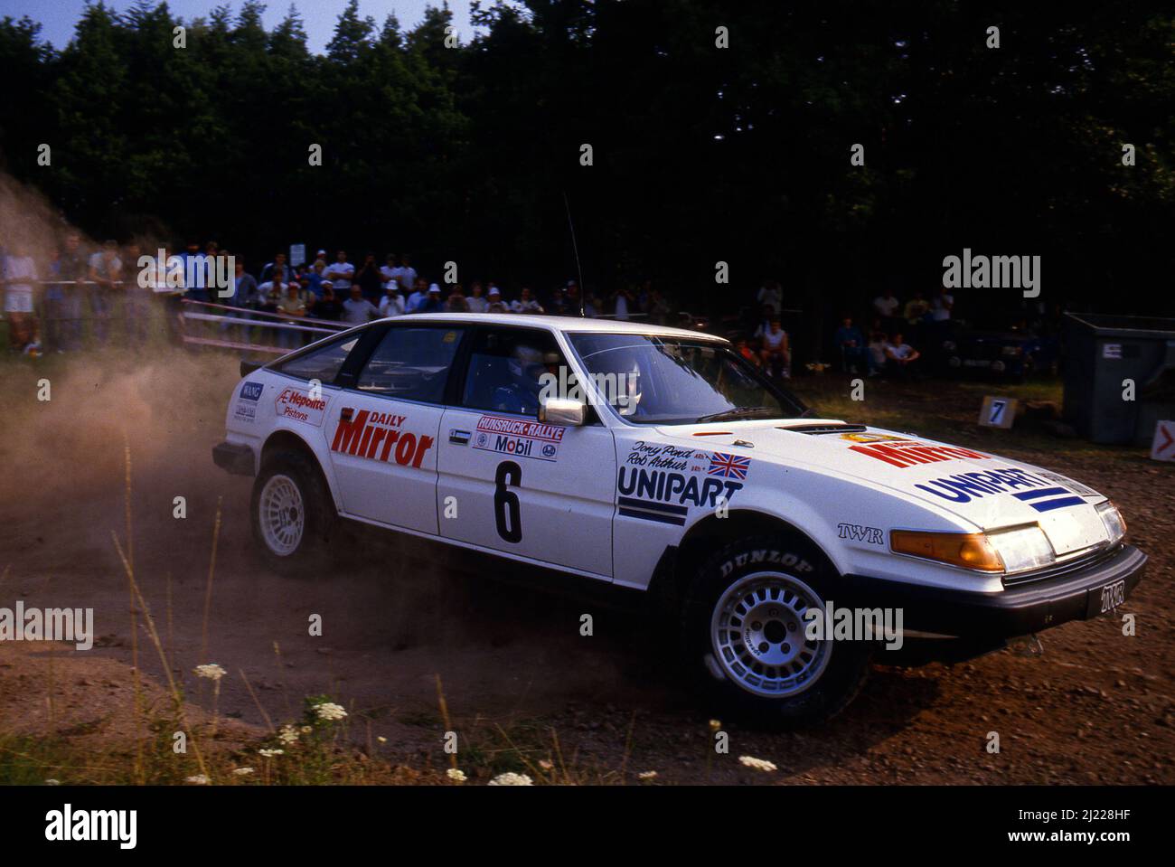 Tony Pond (GBR) Rob Arthur (GBR) Austin Rover Vitesse GrA Unipart Daily ...