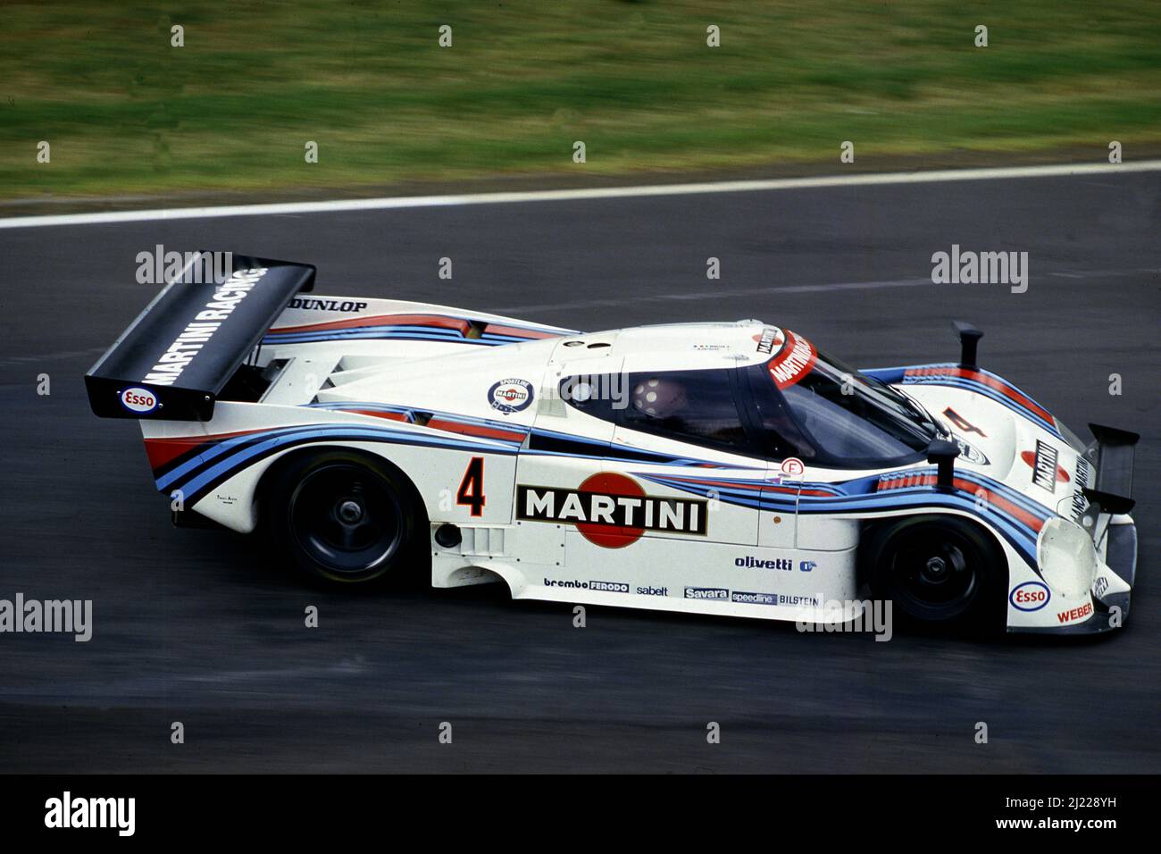 Alessandro Nannini (ITA) Paolo Barilla (ITA) Lancia Lc2 GrC1 Martini ...