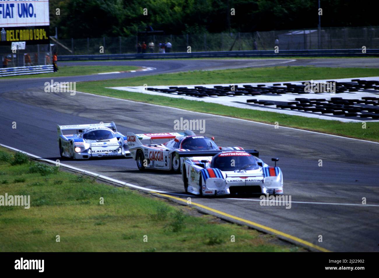 Alessandro Nannini (ITA) Paolo Barilla (ITA) Lancia Lc2 GrC1 Martini ...