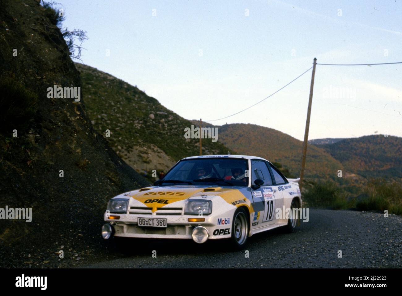 Erwin Weber (GER) Bruno Berglund (SWE) Opel Manta 400 GrB Opel Euro ...