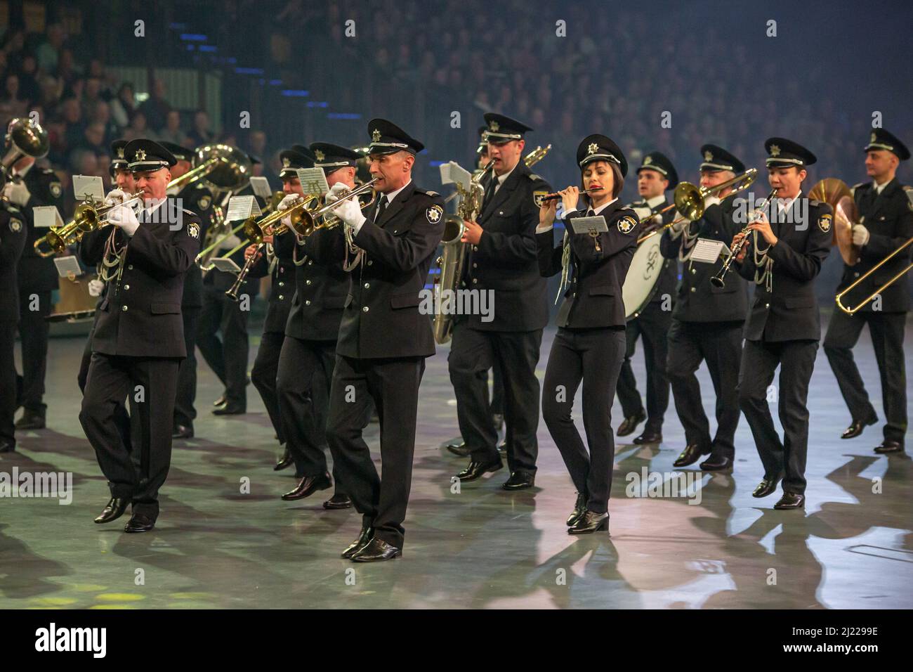 Marching band formation hi-res stock photography and images - Alamy