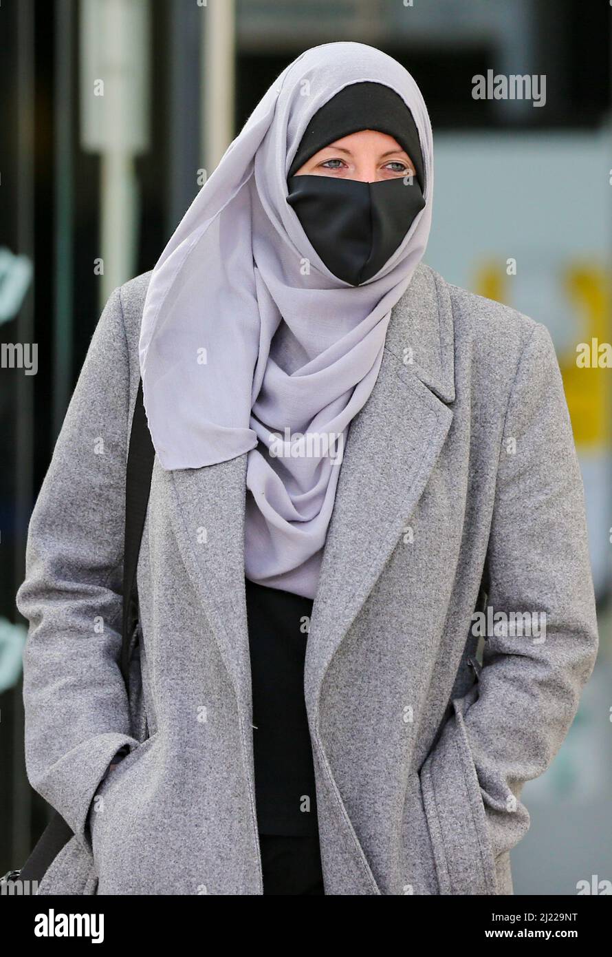 Former member of the Defence Forces Lisa Smith leaving the Special ...