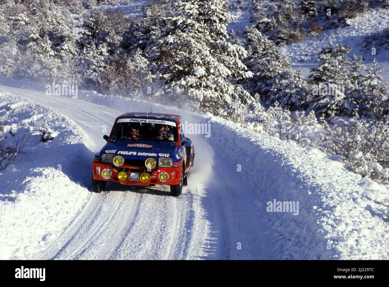 Bruno Saby (FRA) Jean Marc Andrie (FRA) Renault 5 Turbo GrB Philips ...
