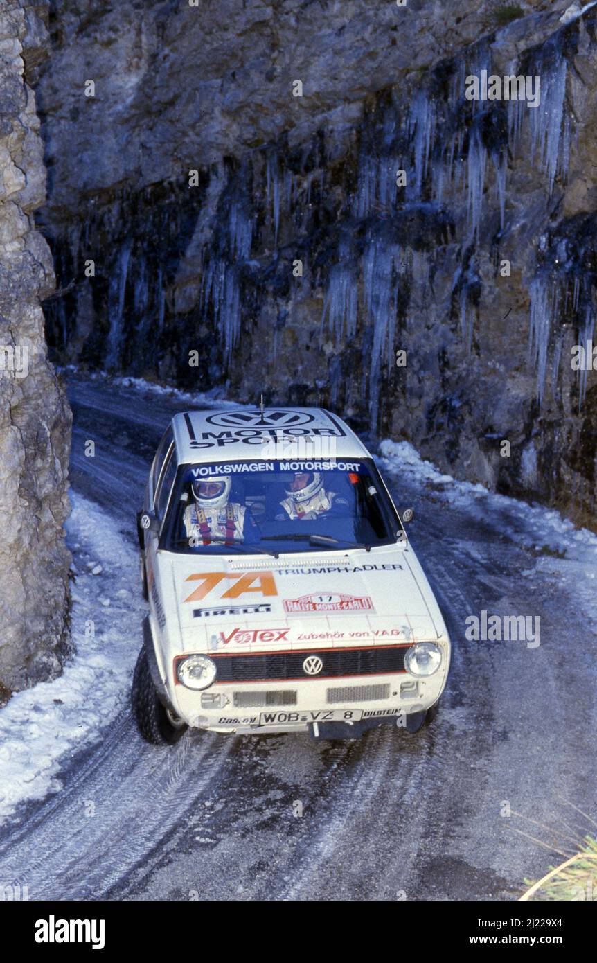 Kalle Grundel (SWE) Peter Diekmann (GER) Volkswagen Golf Gti GrA ...