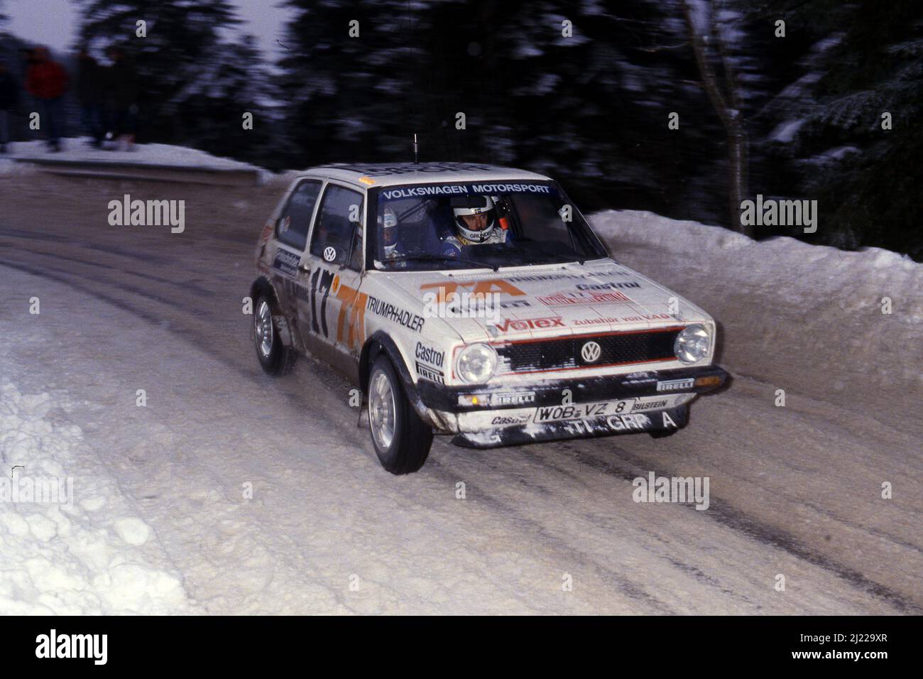 Kalle Grundel (SWE) Peter Diekmann (GER) Volkswagen Golf Gti GrA ...