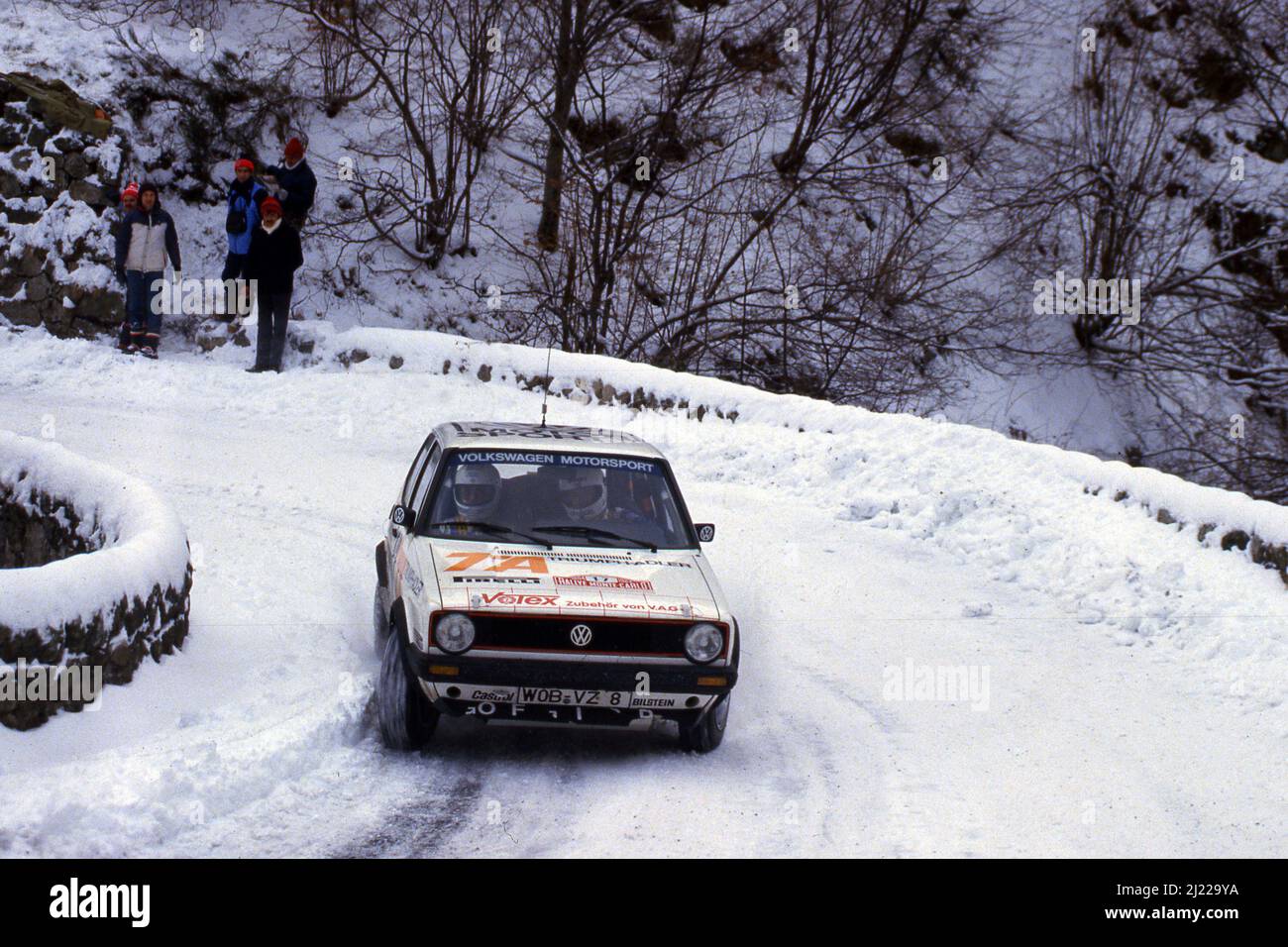 Kalle Grundel (SWE) Peter Diekmann (GER) Volkswagen Golf Gti GrA ...